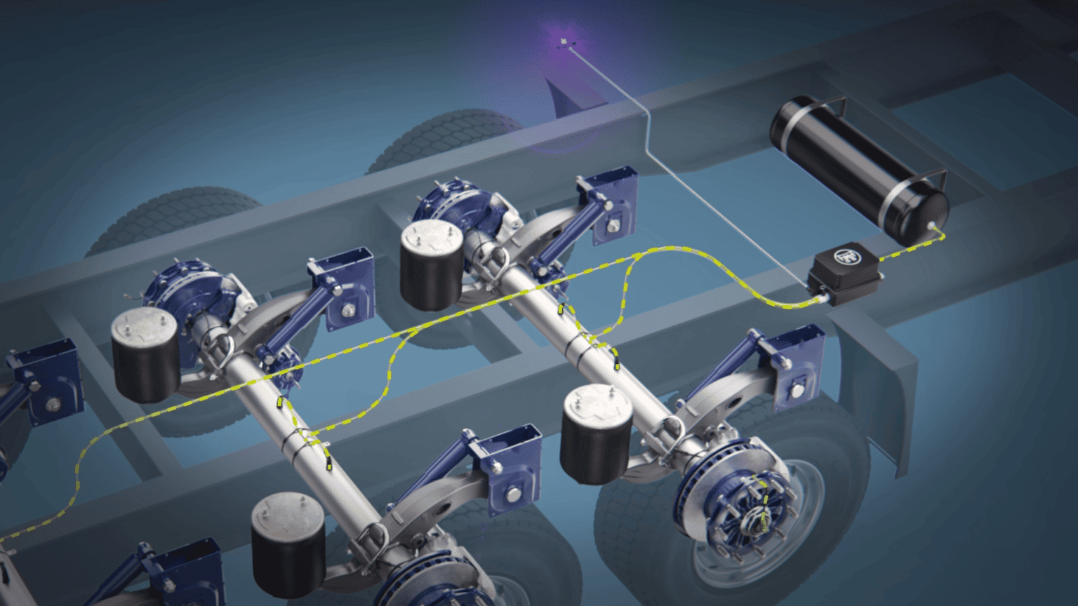 BPW AirSave: Optimalt däcktryck förbättrar trafiksäkerheten och minskar ...